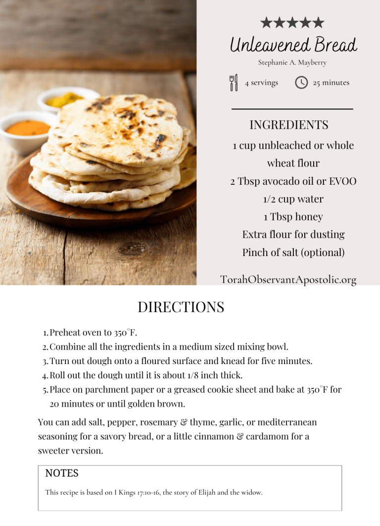 How do you keep Passover? – Torah Observant Apostolics